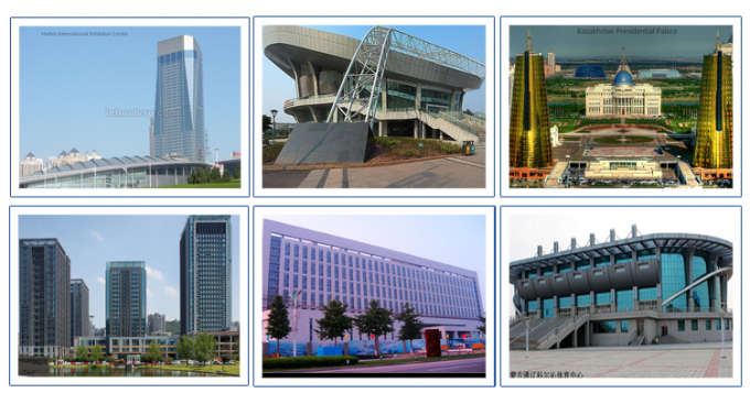 Outdoor Architectural Wall Facade Cladding 4mm PVDF Finish Alucobonde ...